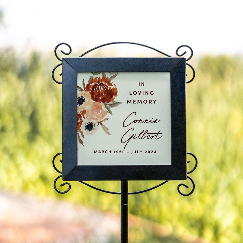 Love Blooms Forever Memorial Personalized Garden Stake | Legacy Lane