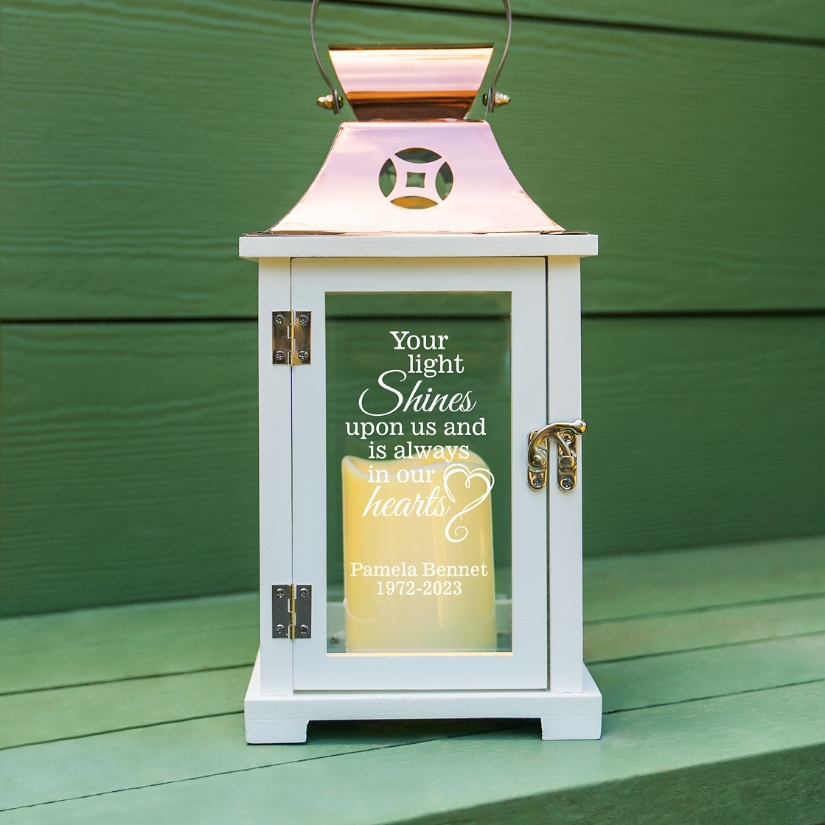 Shine Bright Memorial LED Lantern | Legacy Lane