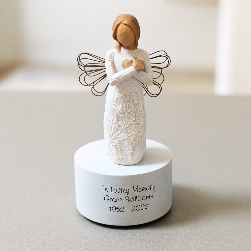 Willow Tree® Angel Memorial Musical Figurine | Legacy Lane