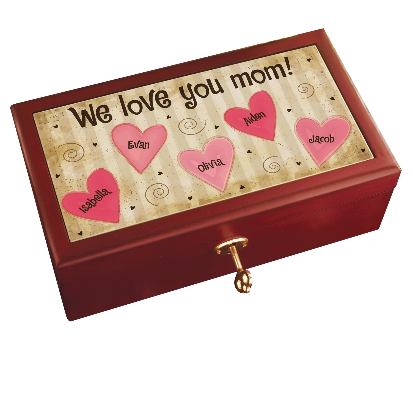 Personalized Tile Top Keepsake Box - Mom | Personal Creations