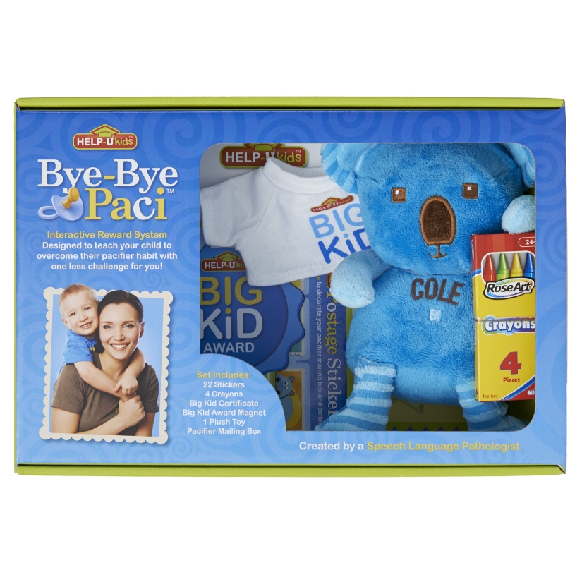 Bye Bye Paci-Blue | Personal Creations
