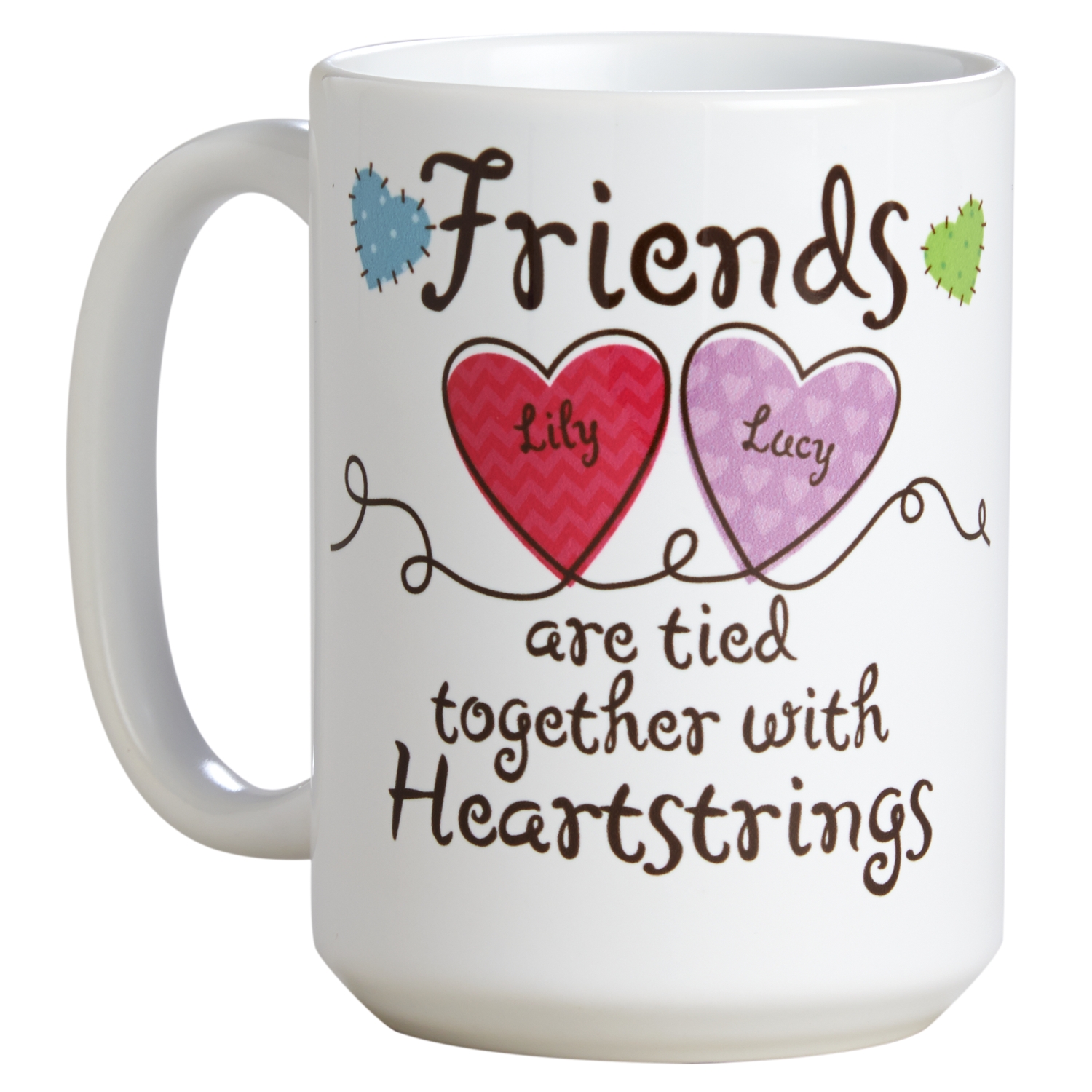 Sisters and Friends Heartstrings Mug | Personal Creations