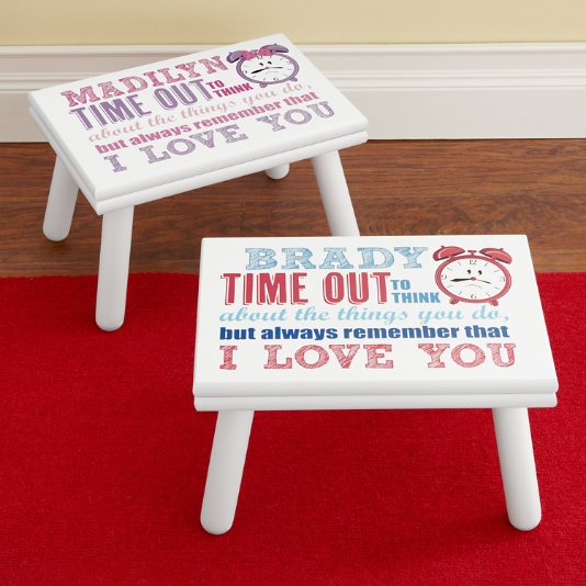 Time Out with Love Stool | Personal Creations