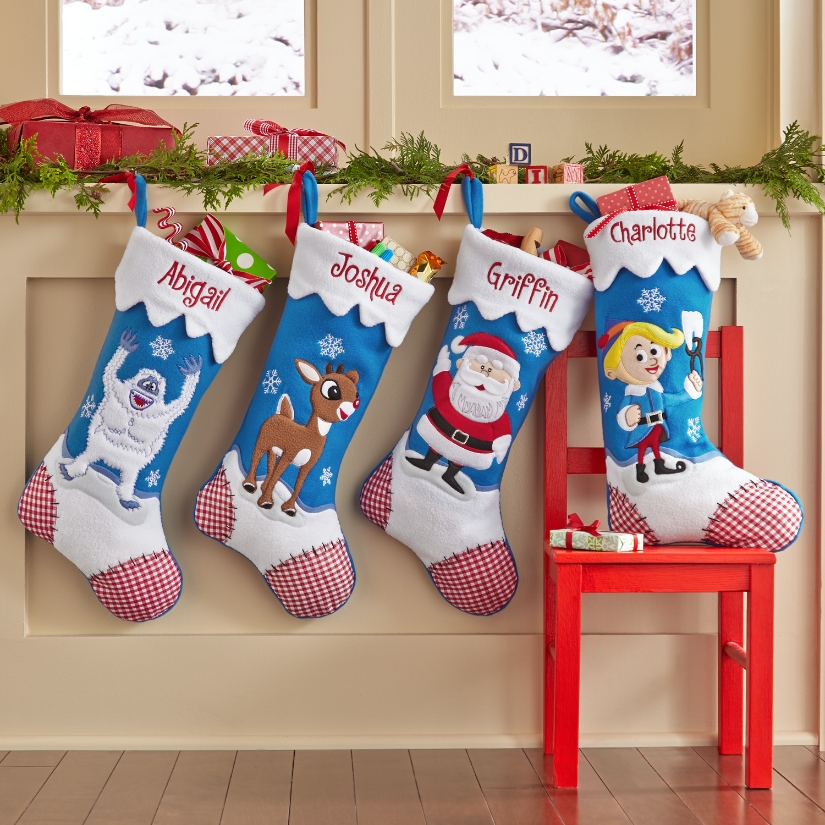 Rudolph Character Stockings | Personal Creations