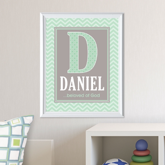 What's In A Name Framed Print | Personal Creations