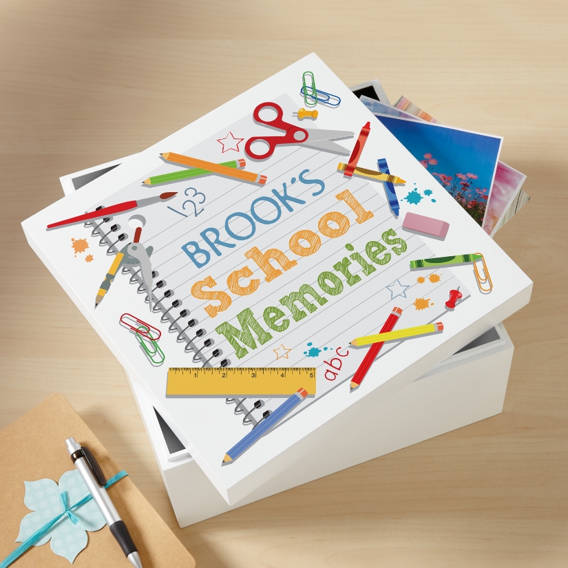 Academic Years Personalized Memory Box at Gifts.com