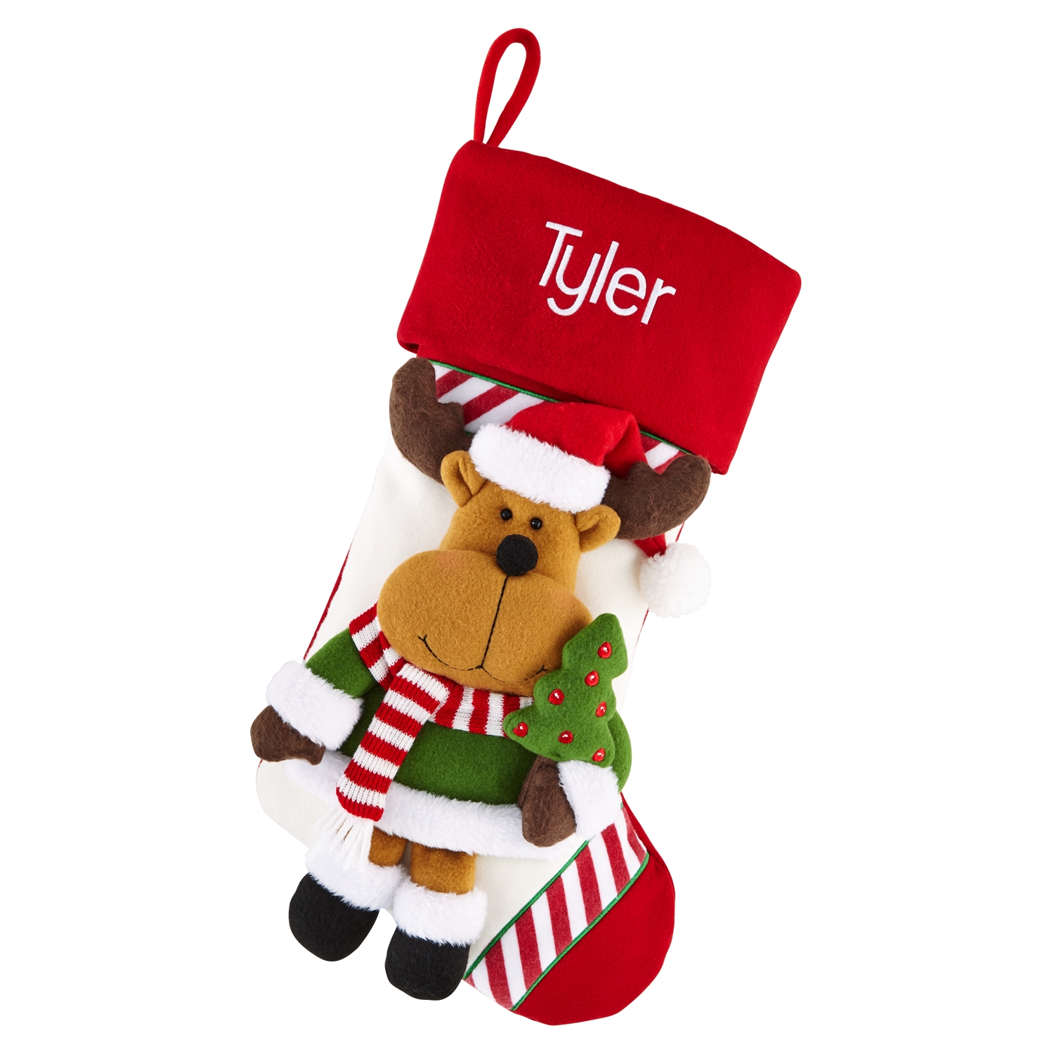 Candy Cane Family Stocking | Personal Creations