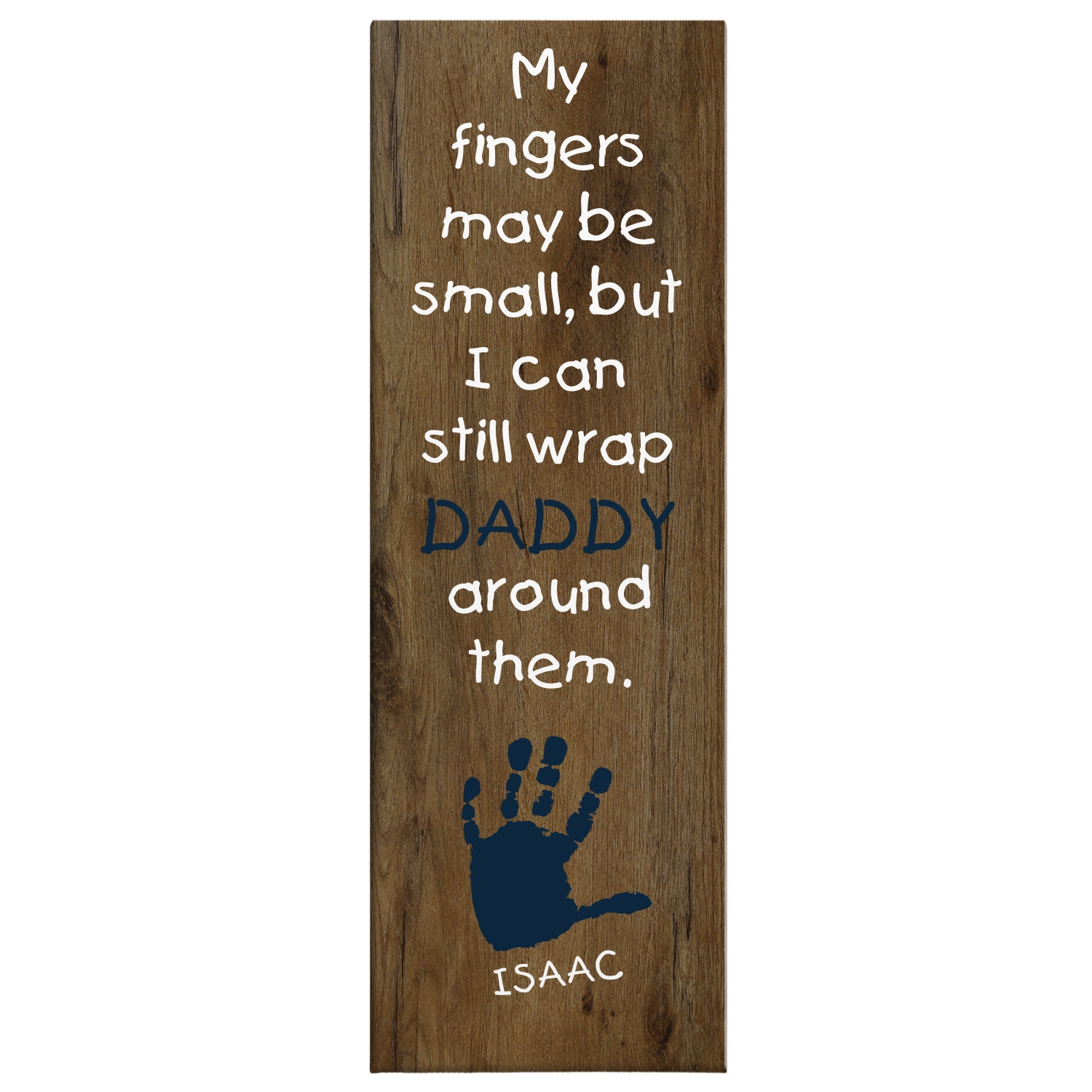 Wrapped Around My Finger Personalized Art Canvas at Gifts.com