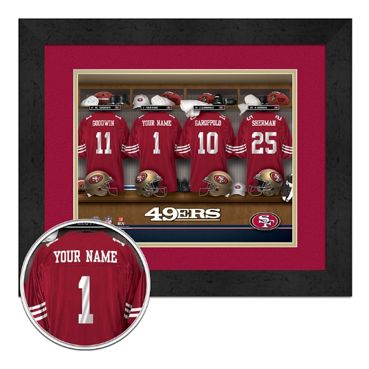 Locker Room Print - 49ers | Personal Creations