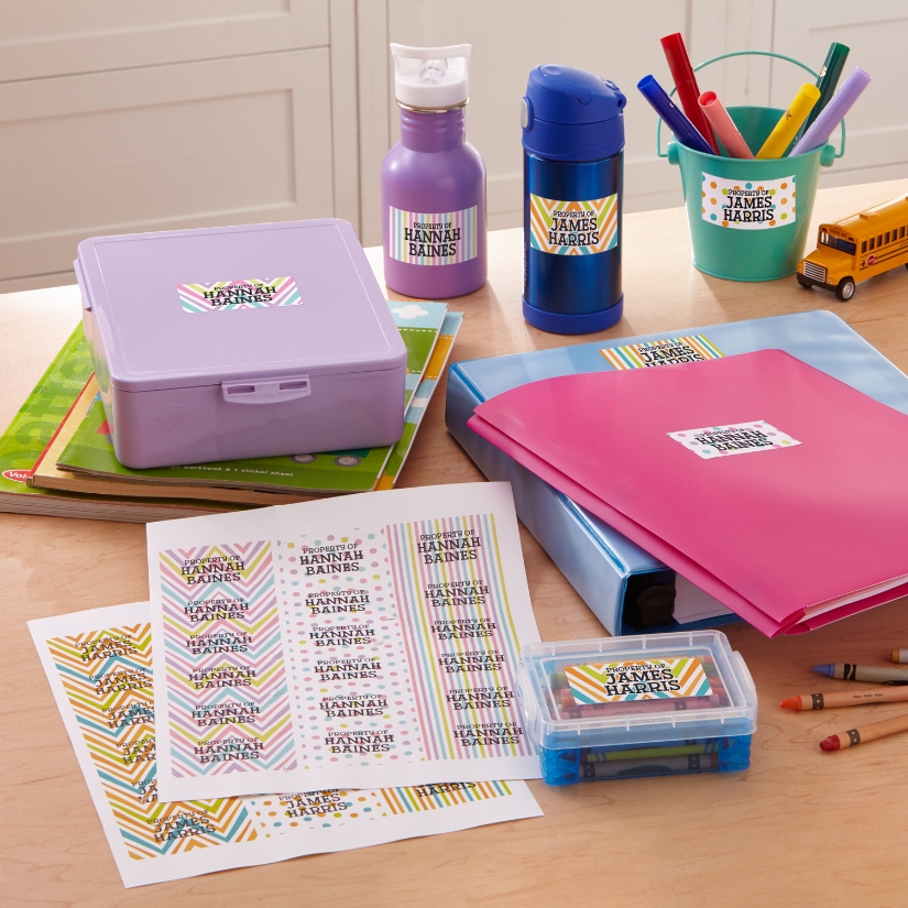 Kids Property Labels | Personal Creations