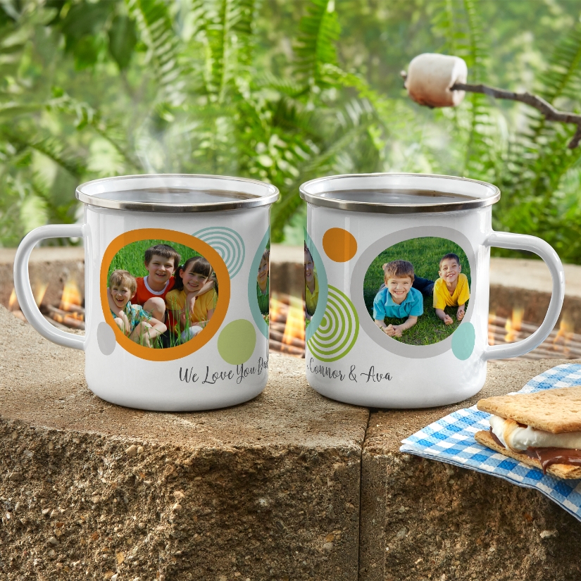 Photo Message Metal Enamel Mug | Personal Creations