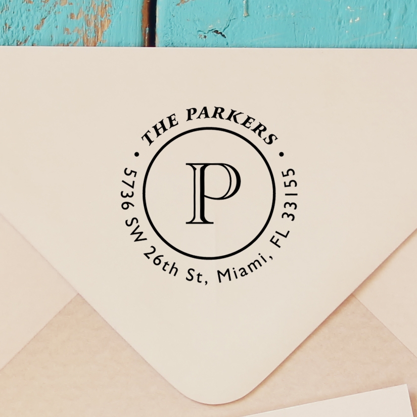 Formal Seal Self-Inking Stamp | Personal Creations