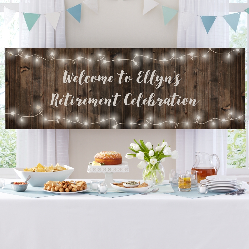 Rustic Wood Banner | Personal Creations