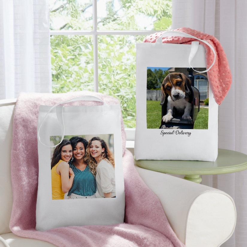 Custom Photo Tote Bag at Gifts.com
