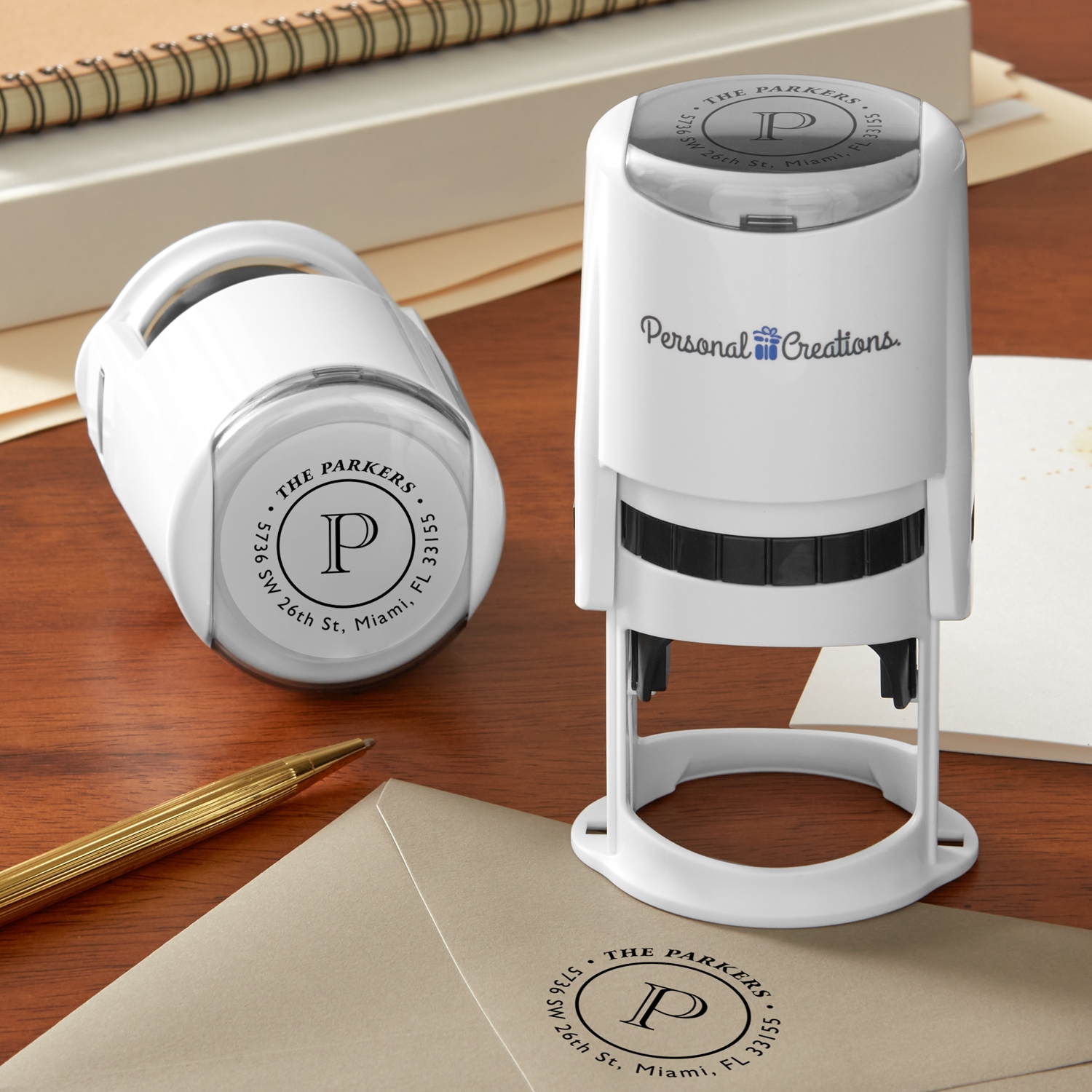 Formal Seal Self-Inking Stamp | Personal Creations