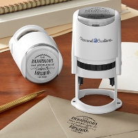 Artfully Sketched Self-Inking Stamp | Personal Creations