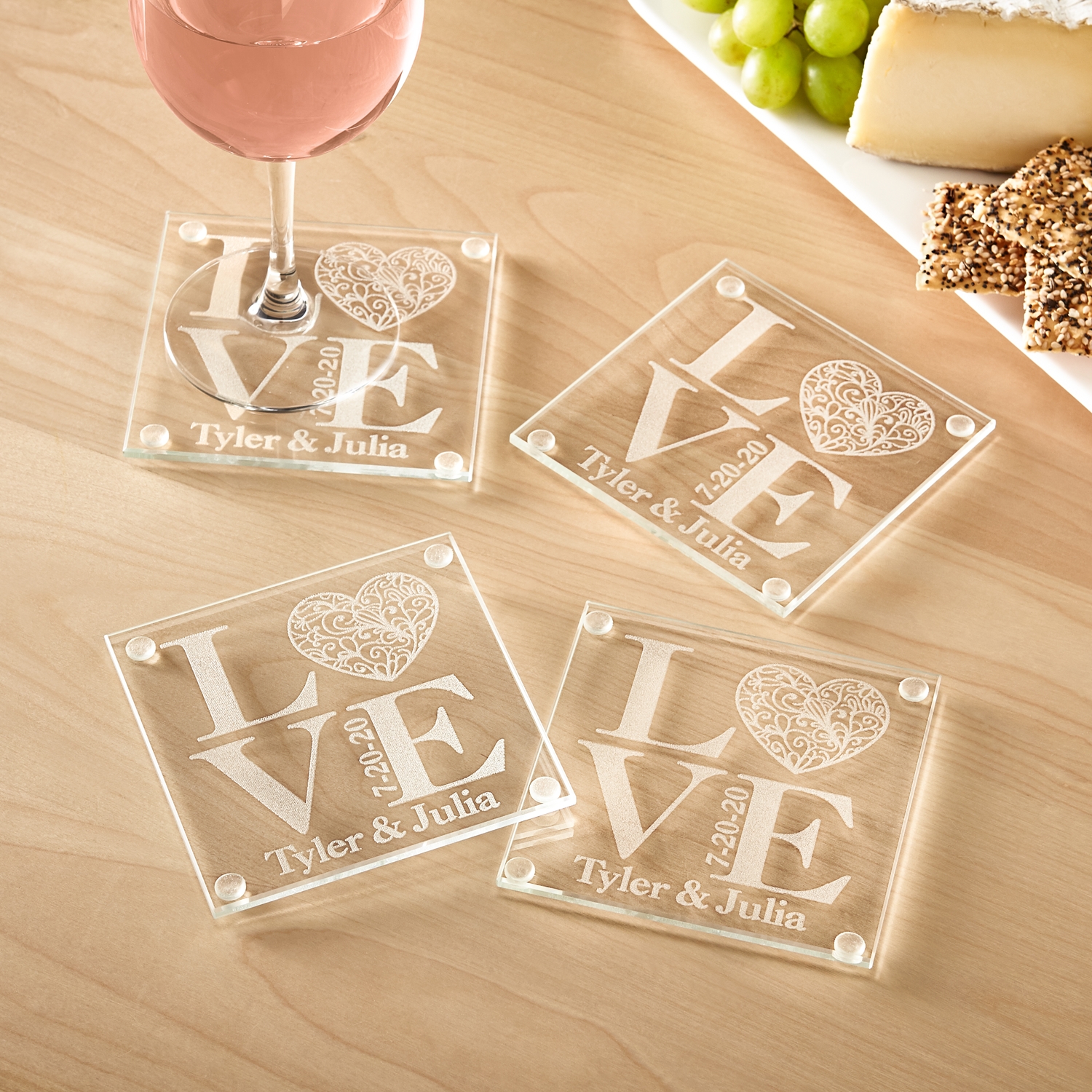 Personalized Drink Coasters | Personal Creations