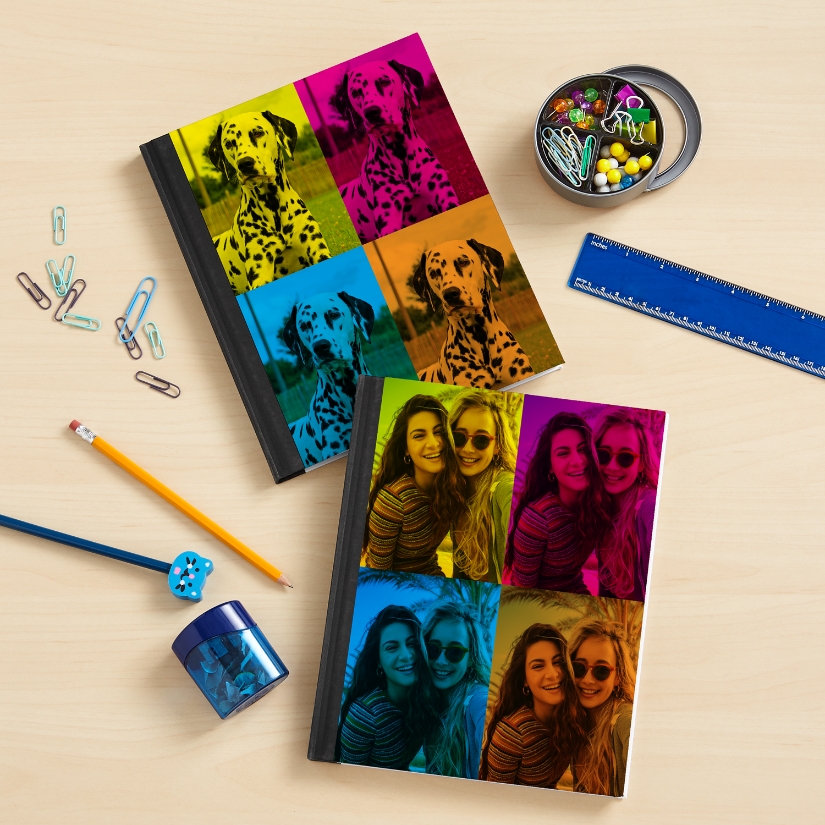 Pop Art Photo Notebook | Personal Creations