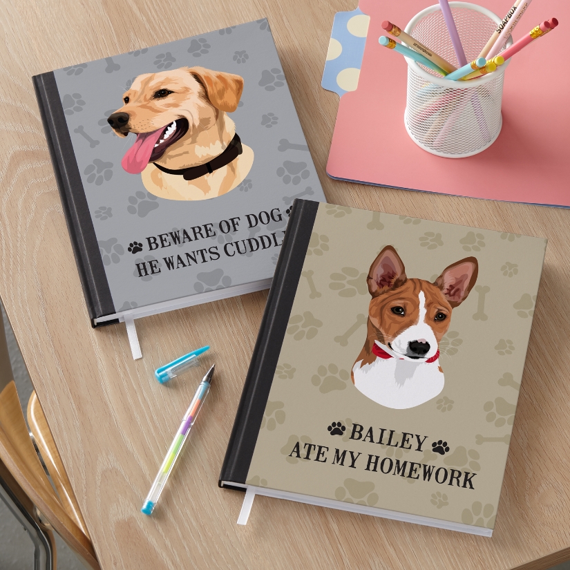Canine Breed Personalized Journal at Gifts.com