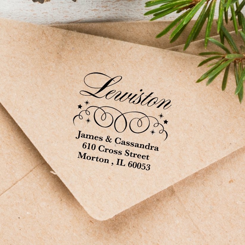 Christmas Magic Self-Inking Stamp at Gifts.com