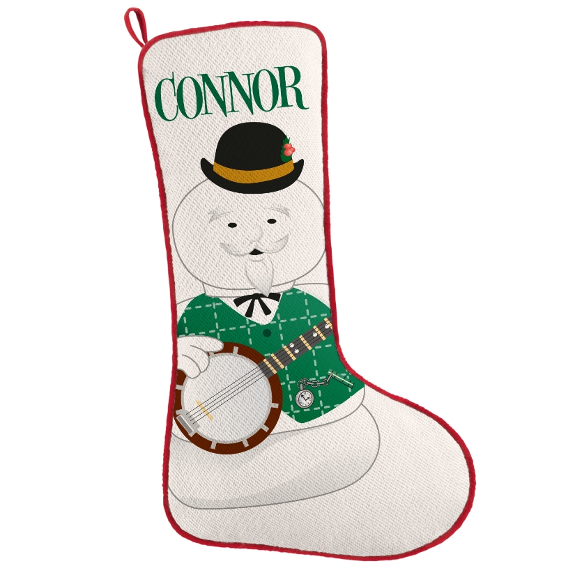 Rudolph® Big Face Character Stocking - Sam the Snowman™ at Gifts.com