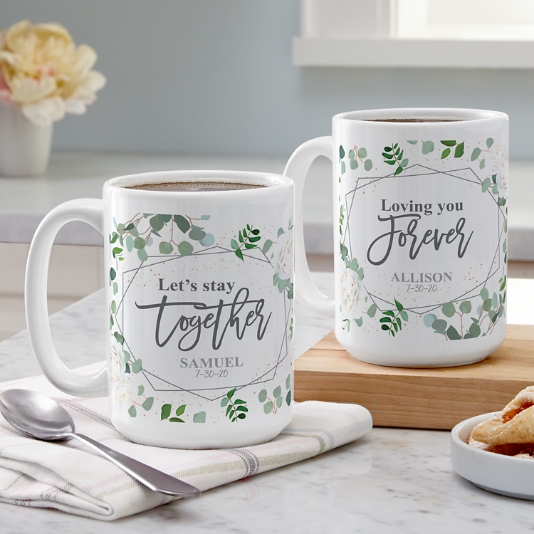 Let's Stay Together Mug Set | Personal Creations