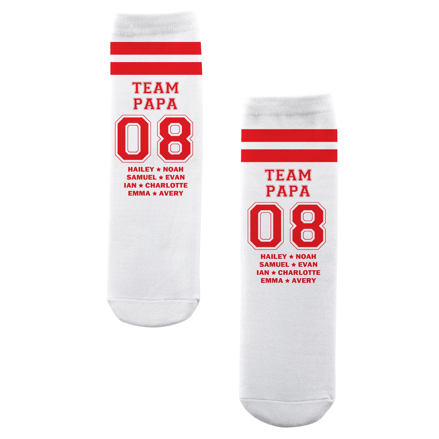 His Team Socks | Personal Creations