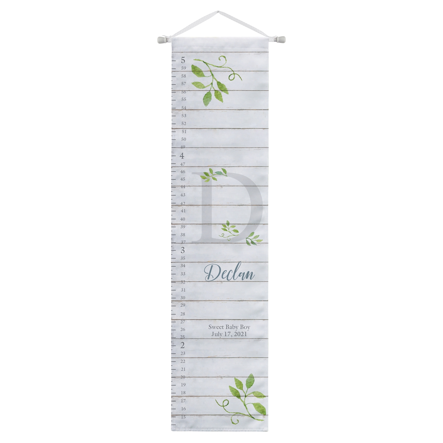Grow with Grace Leaf Growth Chart at Gifts.com
