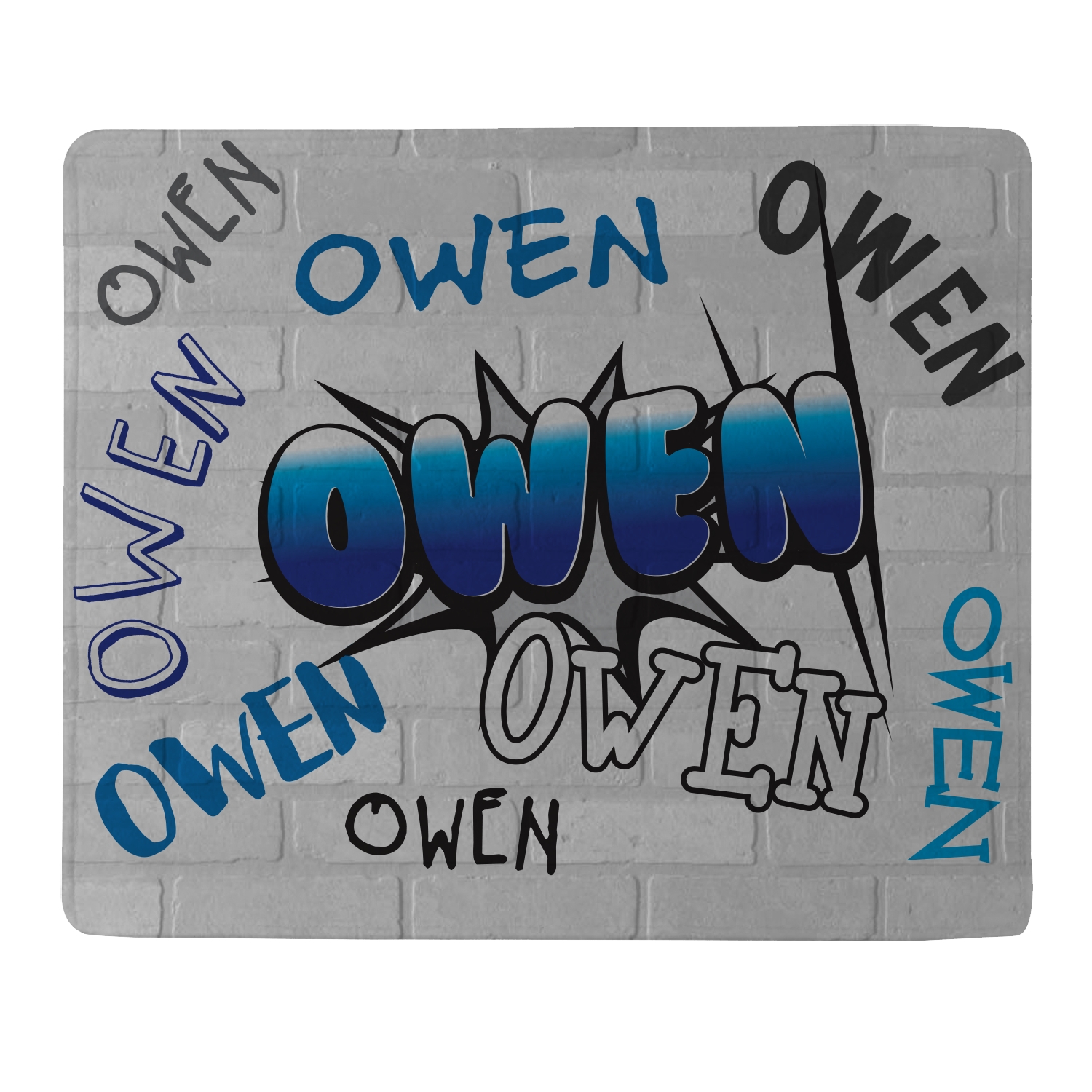 Graffiti Fun Plush Blanket | Personal Creations