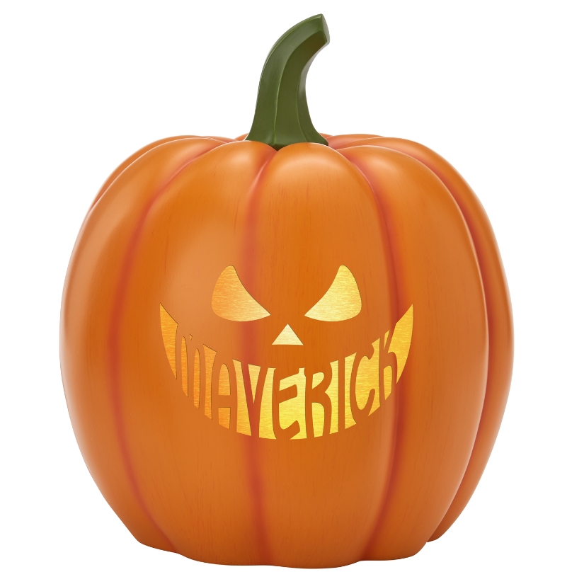 Light-Up Design Your Own Pumpkin Family-OR-S-Scary at Gifts.com