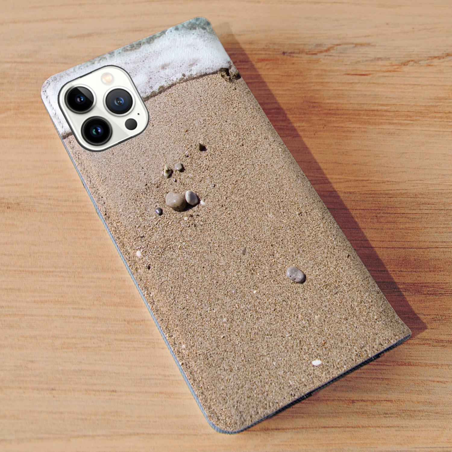 Heart in Sand Phone Folio Case | Personal Creations