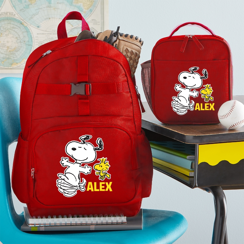 PEANUTS® Happy Dance Backpack Collection - Red at Gifts.com