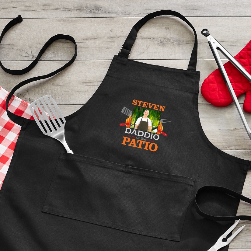 Daddio Of The Patio Photo Apron | Personal Creations