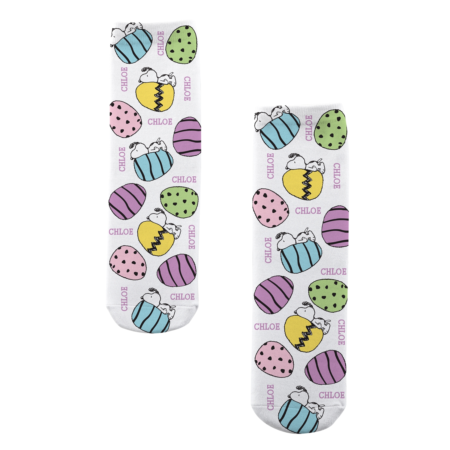 PEANUTS® Easter Egg Hunt Socks - Small at Gifts.com