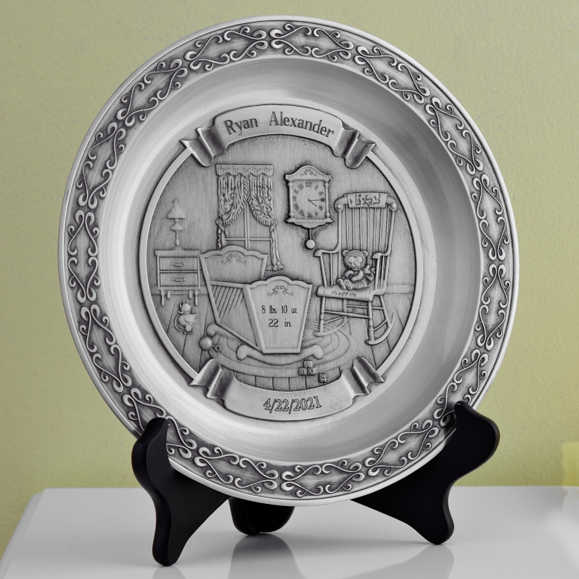 Pewter Baby Plate | Personal Creations