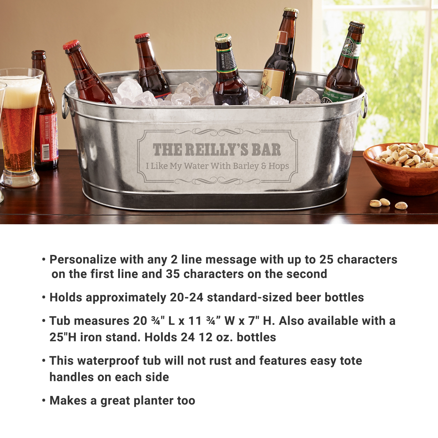 Create Your Own Beverage Tub | Personal Creations