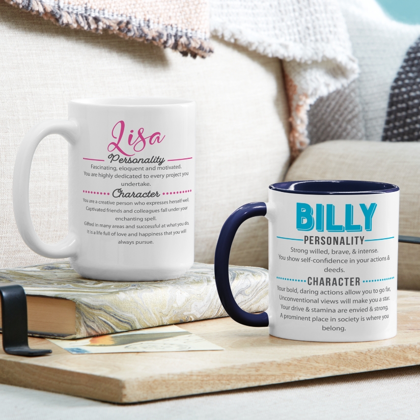 Name Significance Personalized Mug at Gifts.com