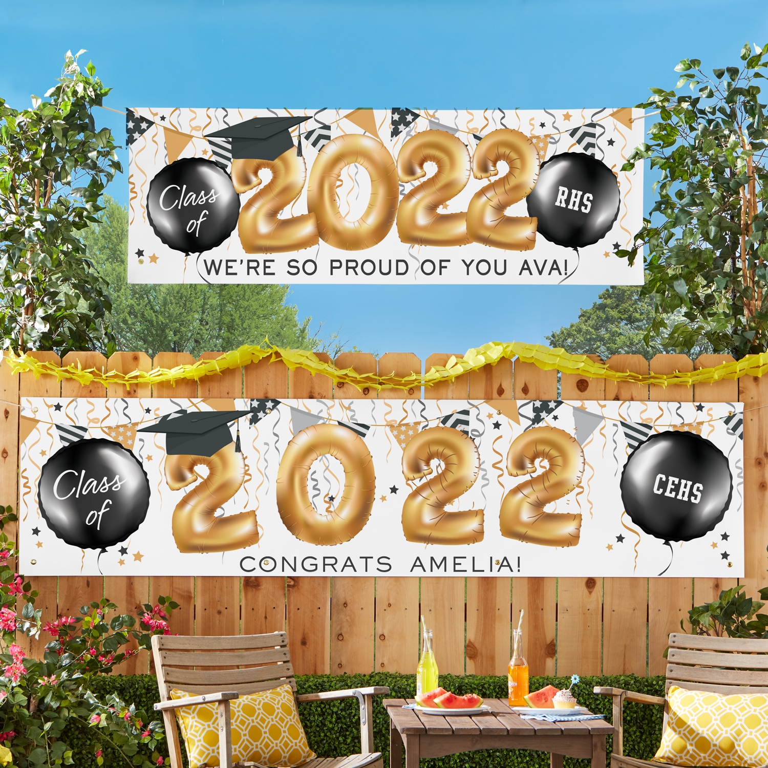 Up and Away Graduation Banner | Personal Creations