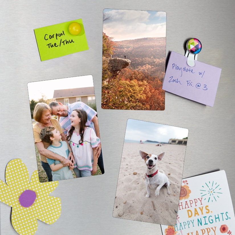 Picture-Perfect Trio of Personalized Photo Magnets at Gifts.com