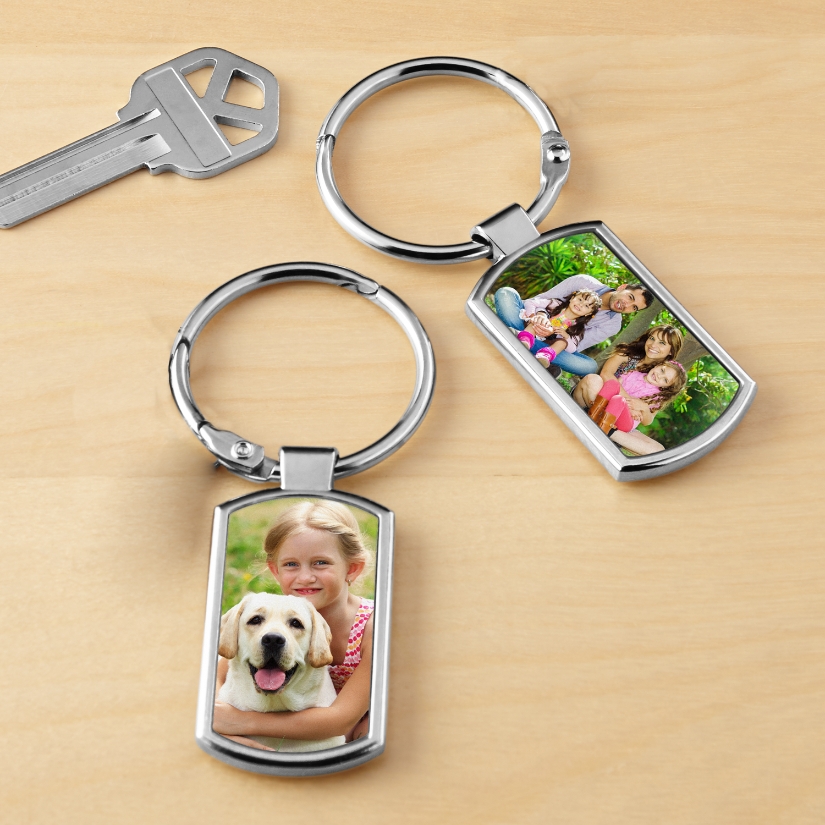 Design Your Own Personalized Picture Keychain at Gifts.com