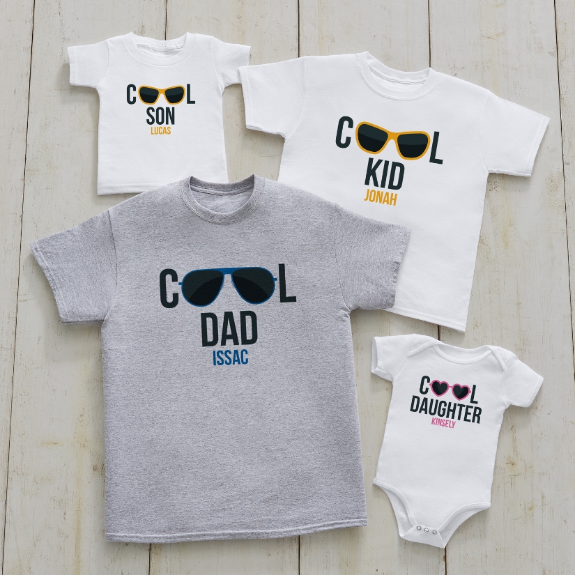 Coolest Personalized Family Clothing at Gifts.com