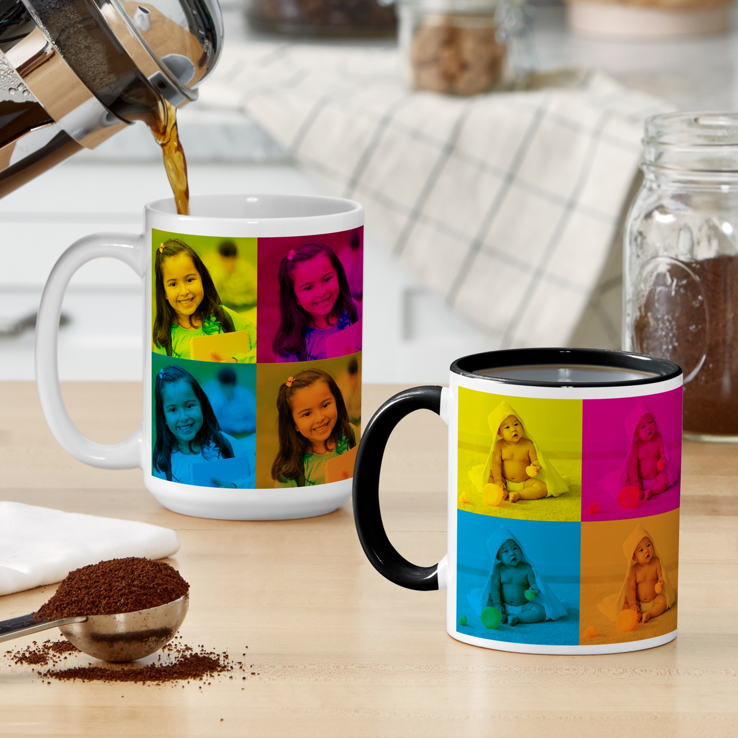 Pop Art Photo Mug at Gifts.com