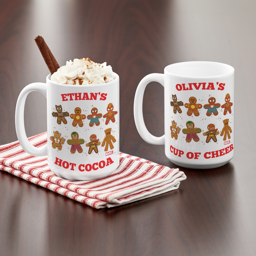 Marvel Avengers Gingerbread Cookie Mug | Personal Creations