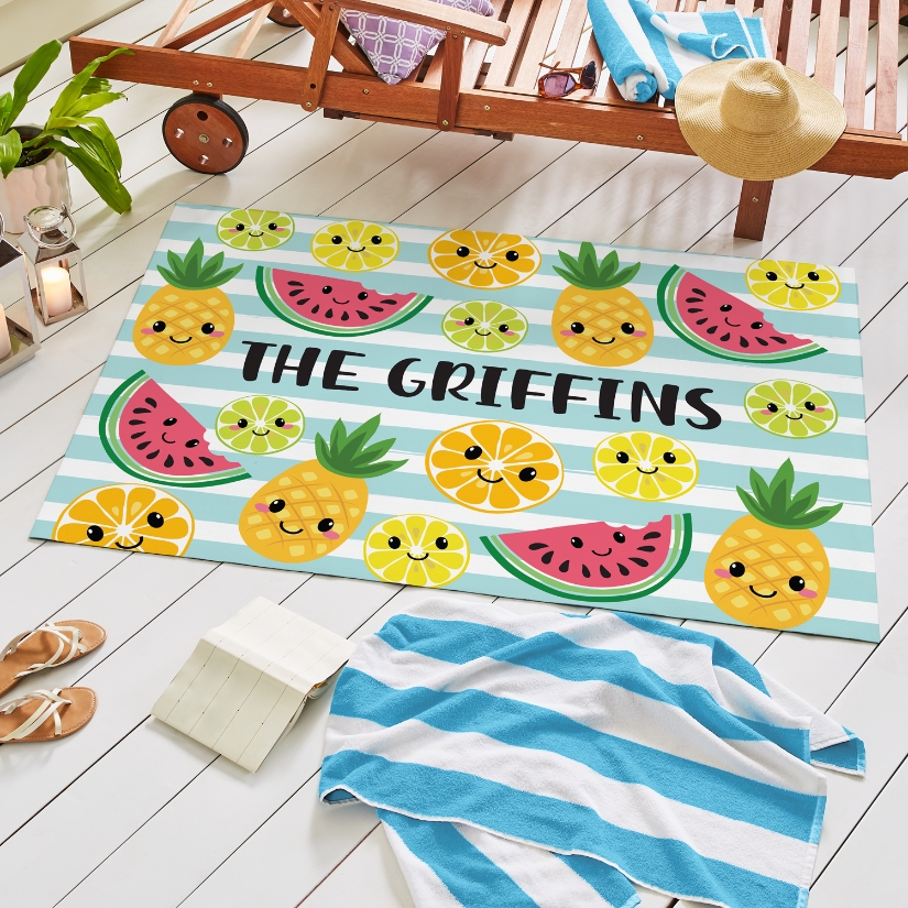 Sweet Summer Fun Oversized Mat | Personal Creations