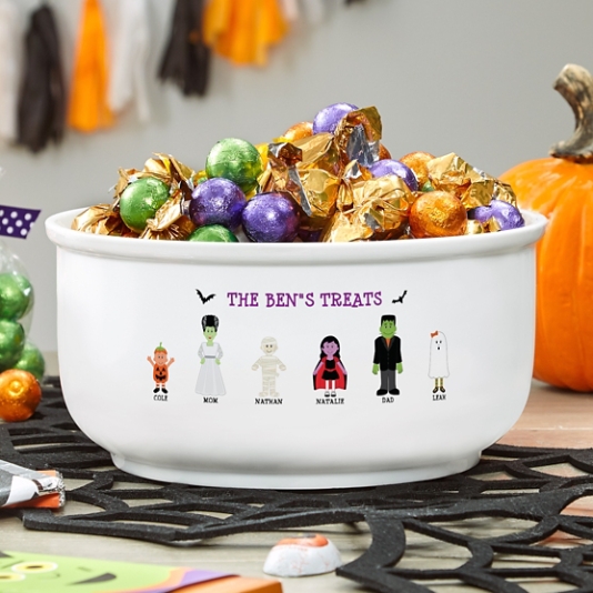 Spooky Family Candy Bowl | Personal Creations