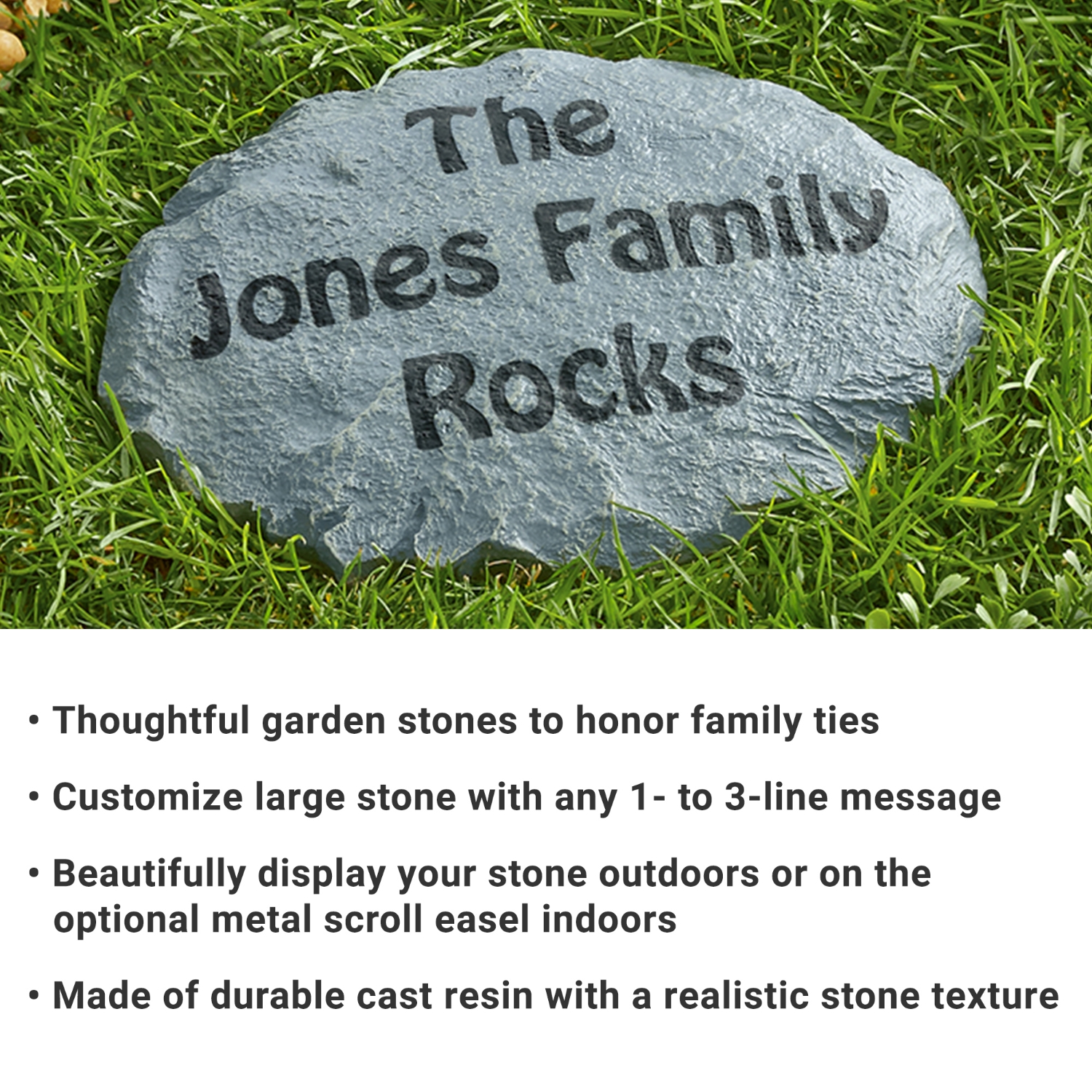 Our Family Rocks! Garden Stones | Personal Creations