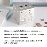 ABC Block Keepsake Bank | Personal Creations