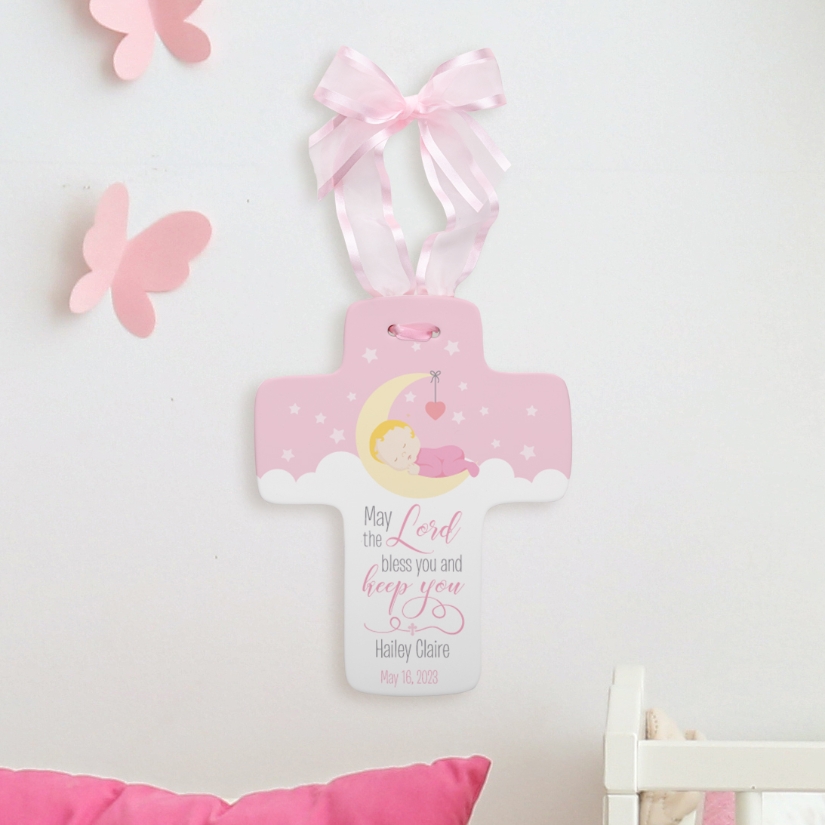 Goodnight Jesus Resin Cross | Personal Creations