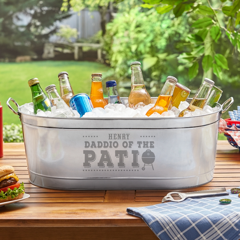 Daddio of the Patio Beverage Tub | Personal Creations