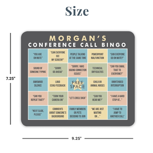 Conference Call Bingo